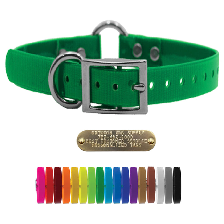 Name Tag Collars - 1" – Outdoor Dog Supply