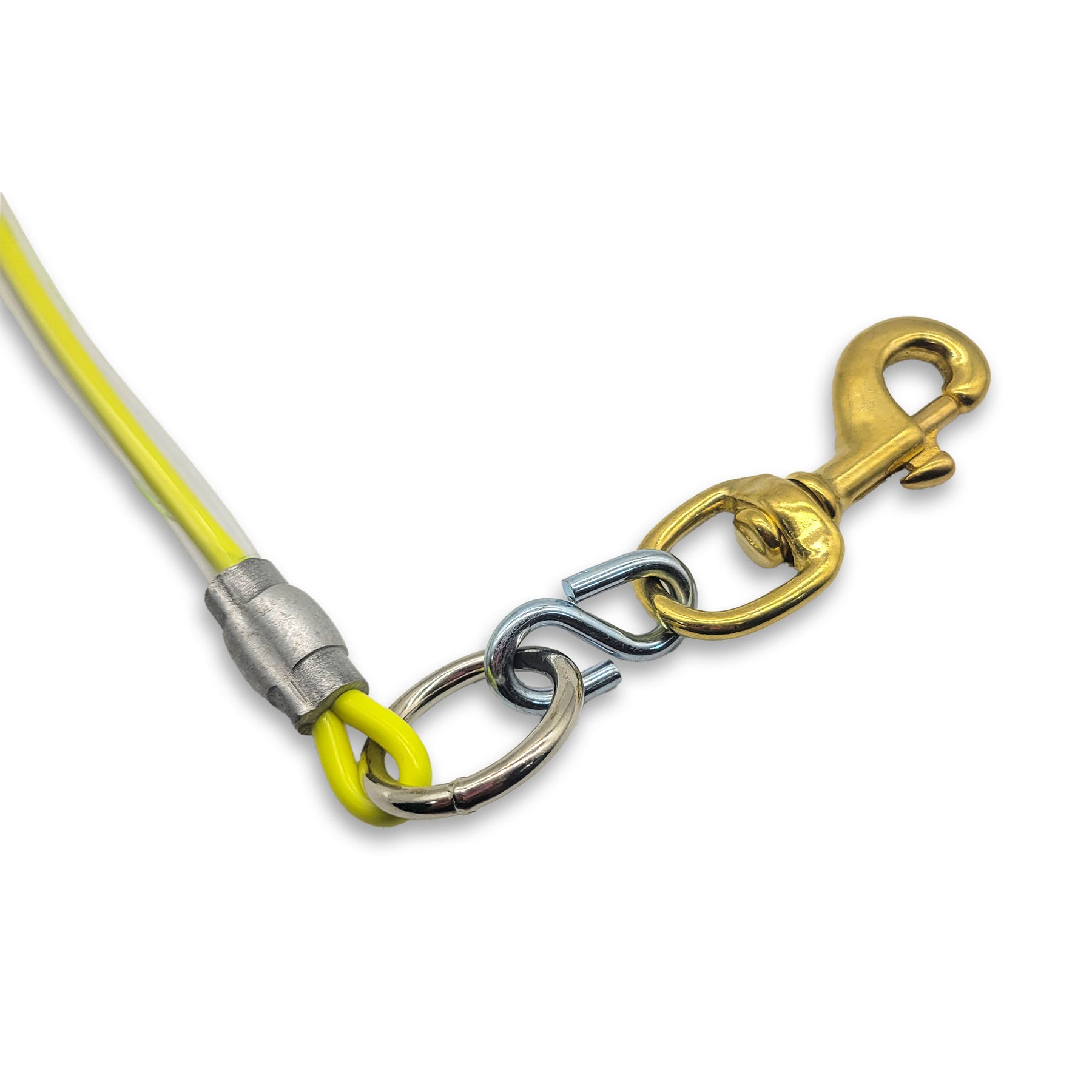 2 ft Cable Bully Leash – Outdoor Dog Supply