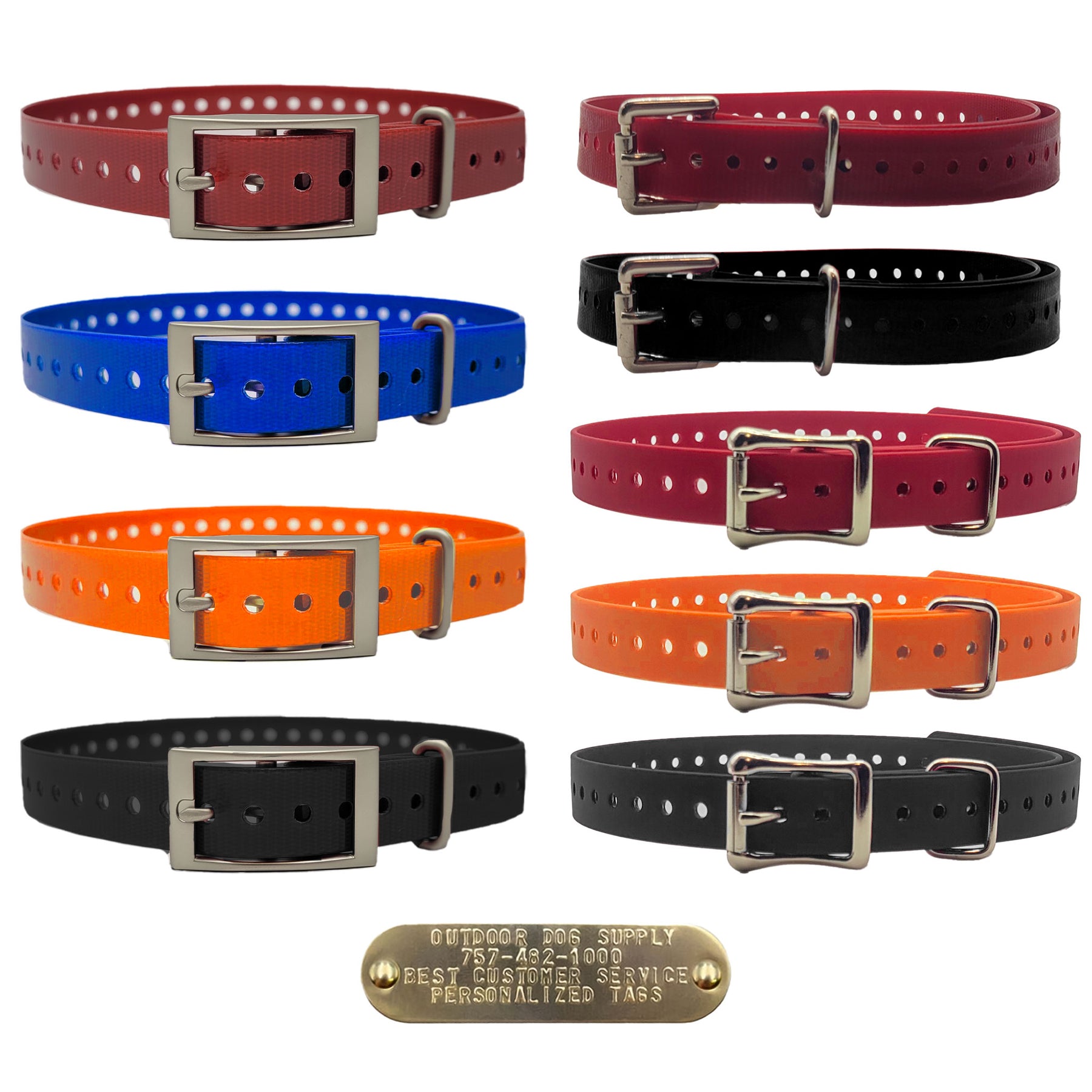 Name Tag Collars - Basic – Outdoor Dog Supply