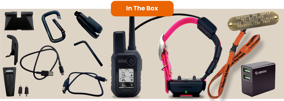 Garmin Alpha 10 GPS TT25 Track & Train Combo – Outdoor Dog Supply