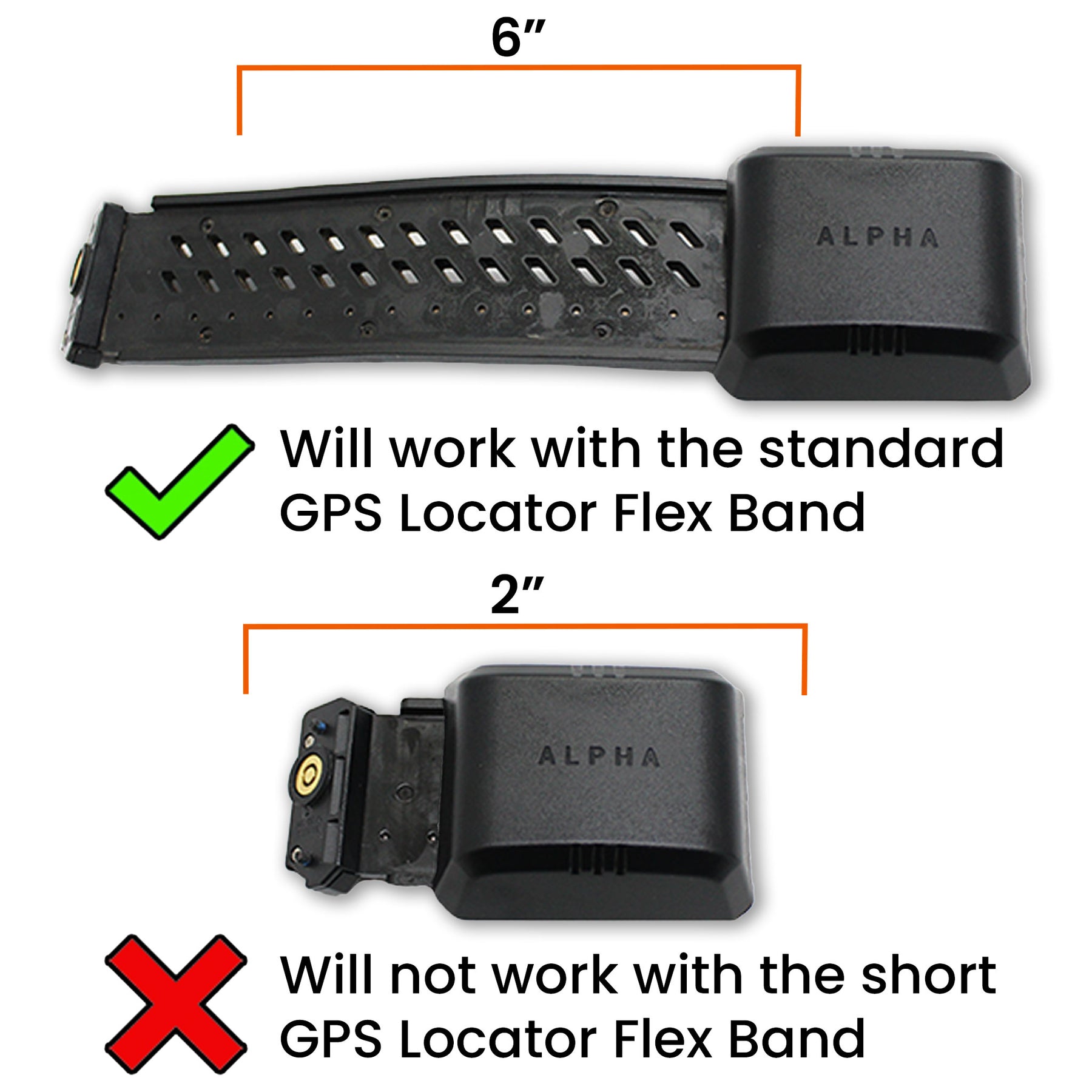 Flex Band Sheath & Antenna Keeper for Garmin TT15/TT15X, TT10, T5/T5X ...