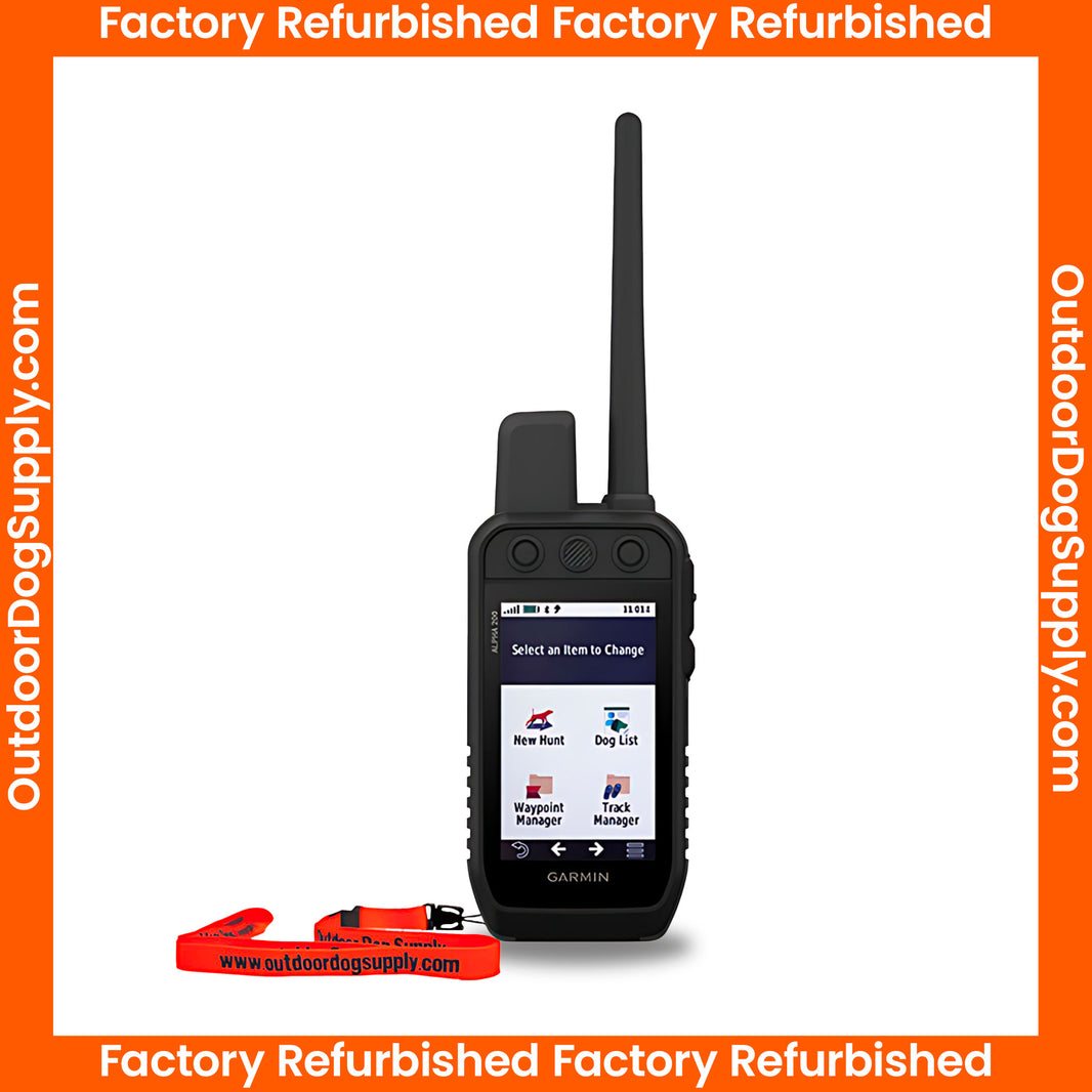 Garmin Alpha 200 Handheld - Factory Refurbished – Outdoor Dog Supply