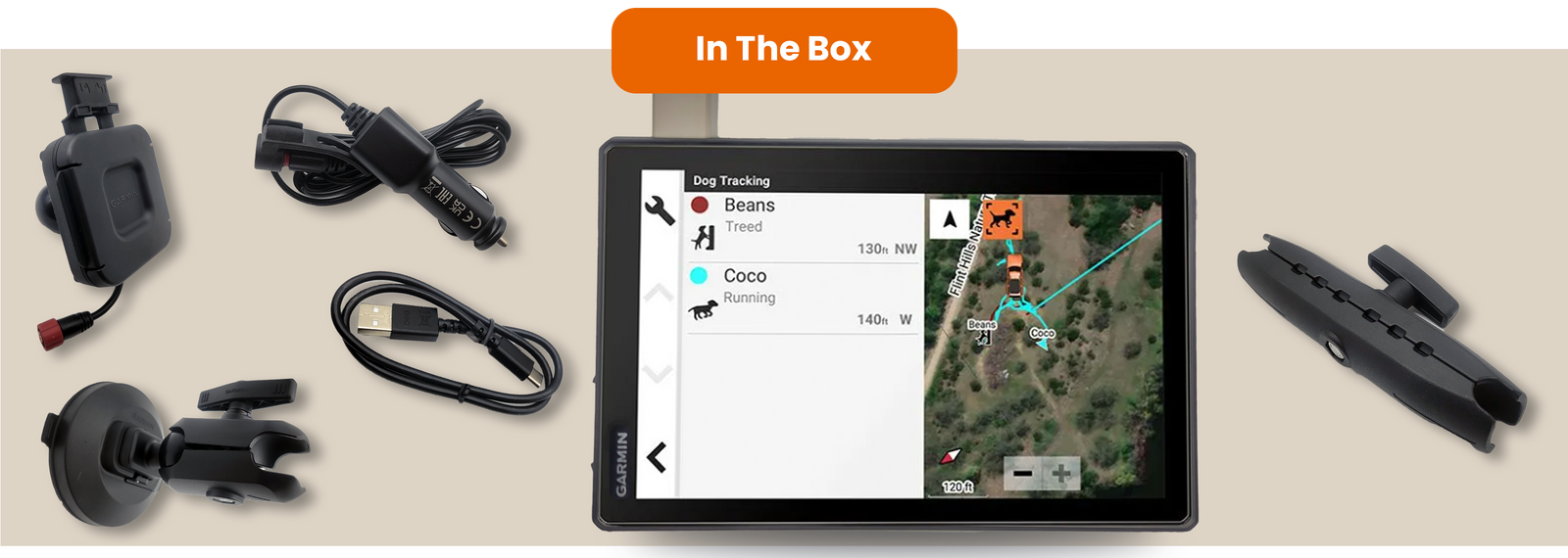Garmin Tread 8" Dog Tracking Screen – Outdoor Dog Supply