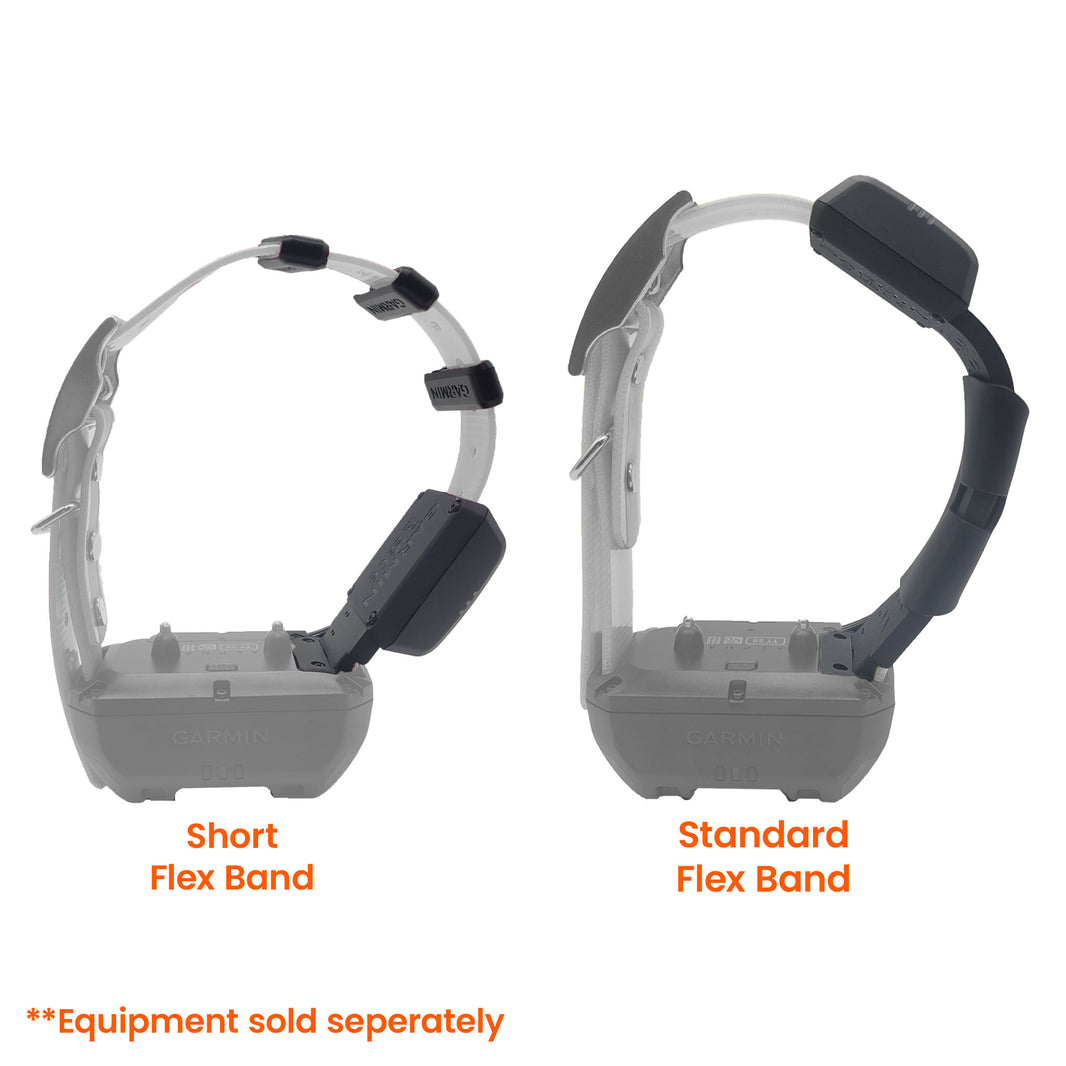 Garmin TT25 Mini Tracking and Training Collar with Short Flex Band ...