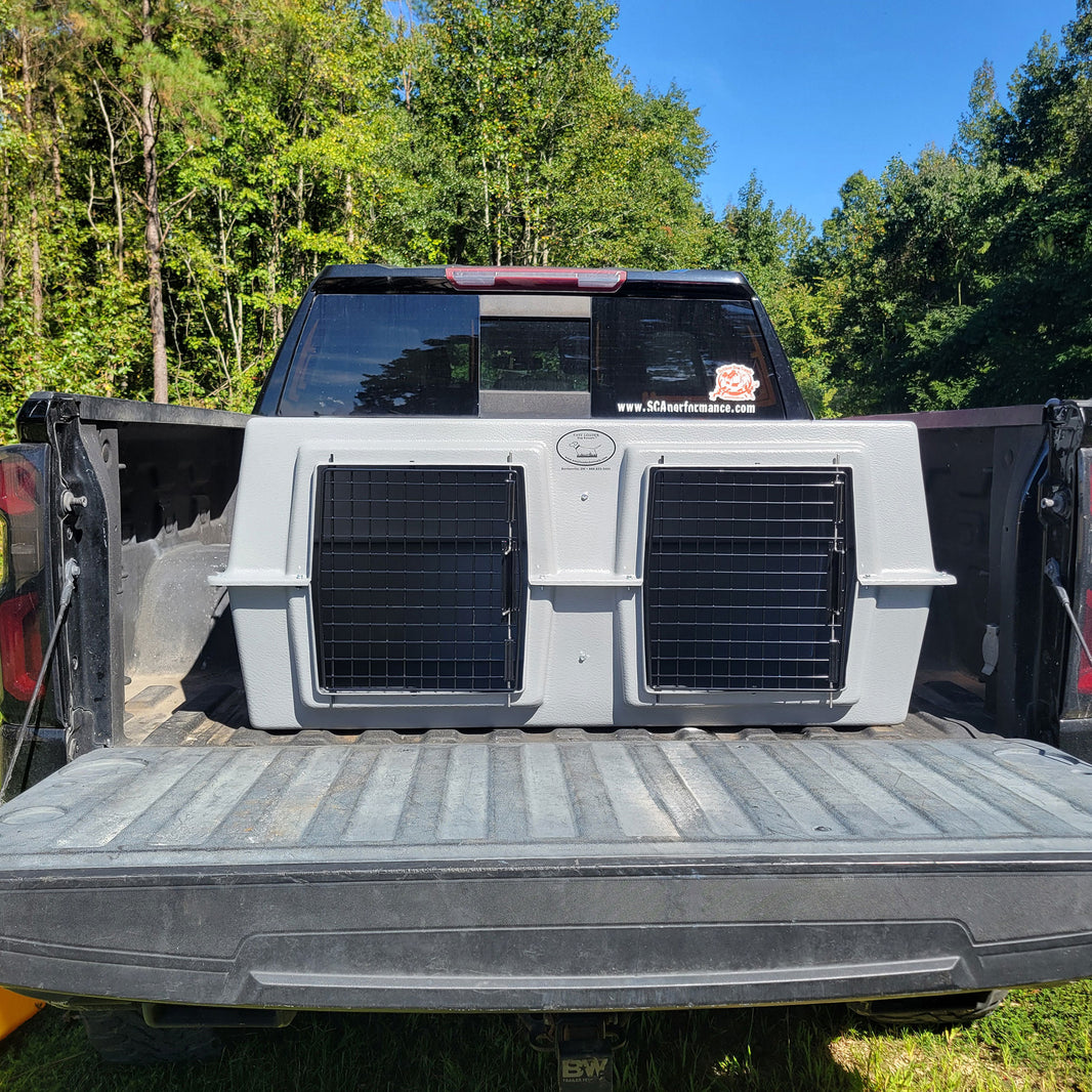 Two Dog Kennel For Large Trucks & SUV's The Original By Easy Loader Do ...