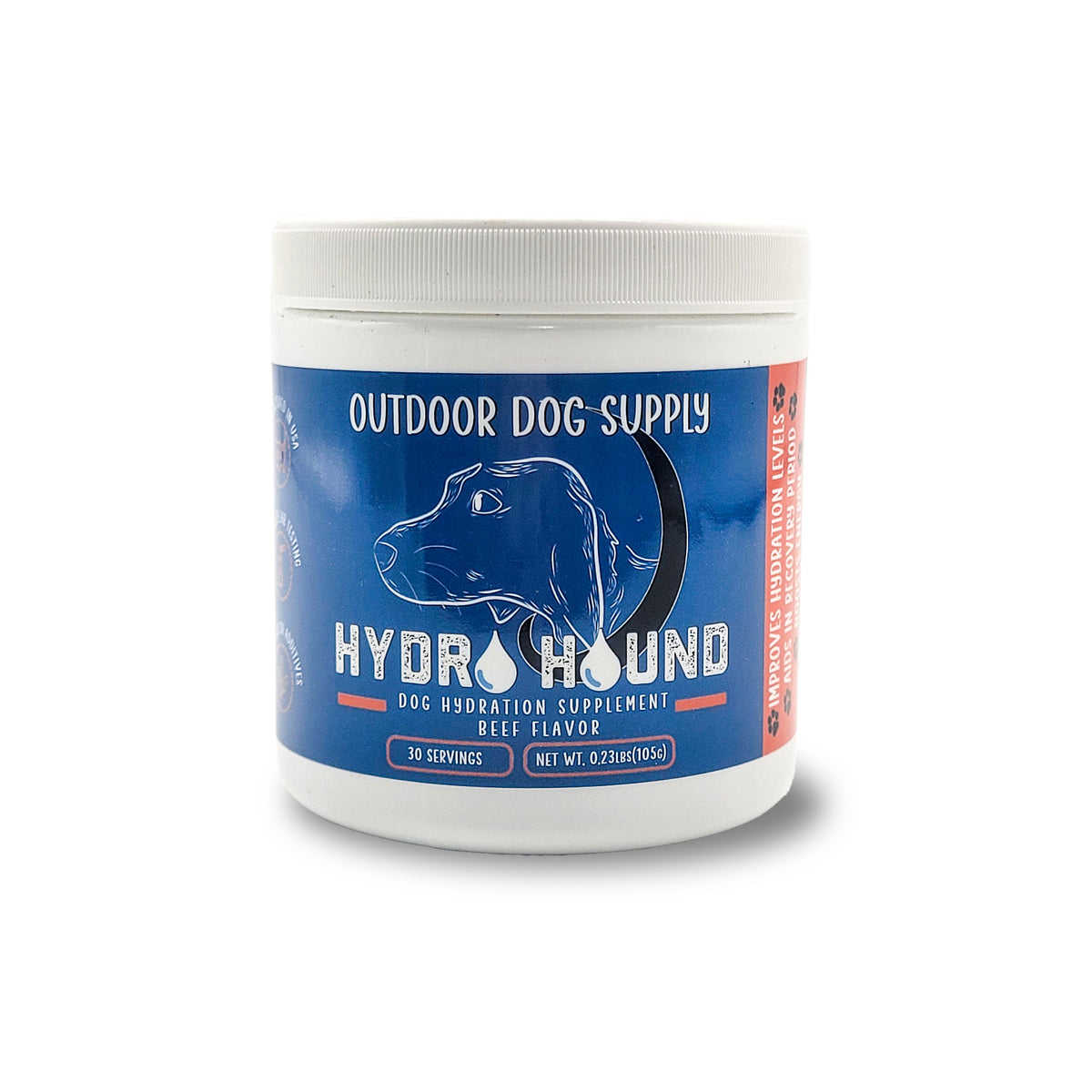 ODS Hydro Hound Dog Hydration and Recovery Supplement – Outdoor Dog Supply