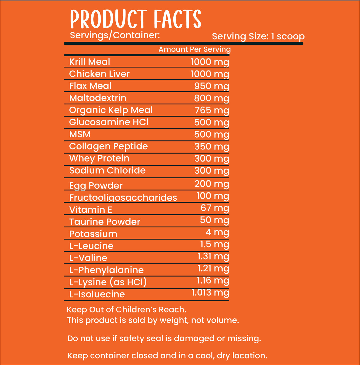 ODS Hound Speed & Drive Dog Performance Supplement – Outdoor Dog Supply