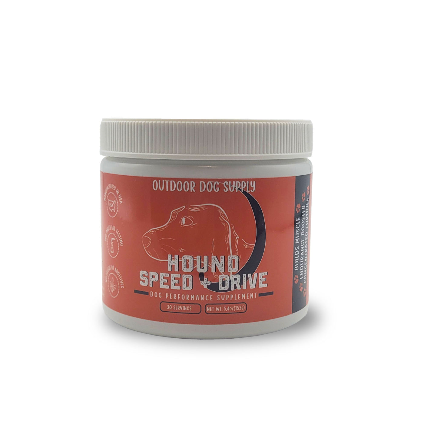 ODS Hound Speed & Drive Dog Performance Supplement – Outdoor Dog Supply