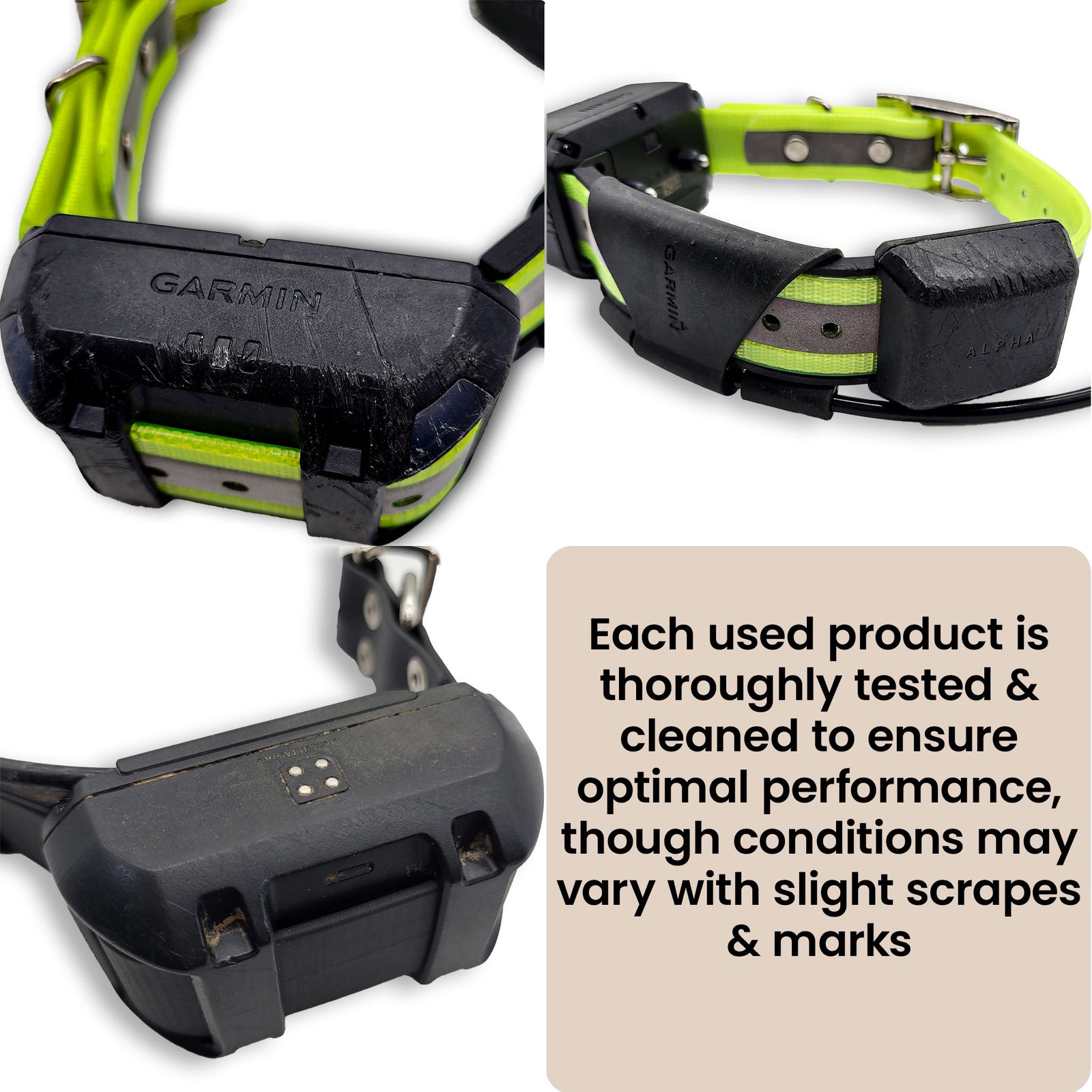Garmin Alpha TT25 Tracking Training Collars with New Basic Strap and A ...